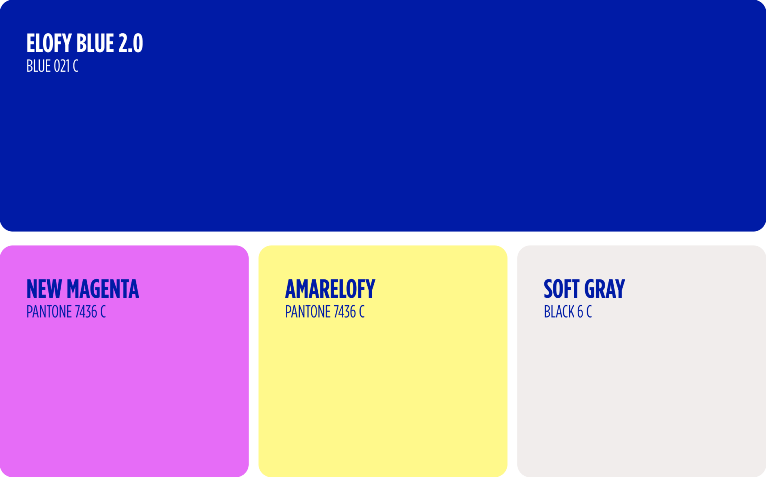 Nova identidade visual da Elofy